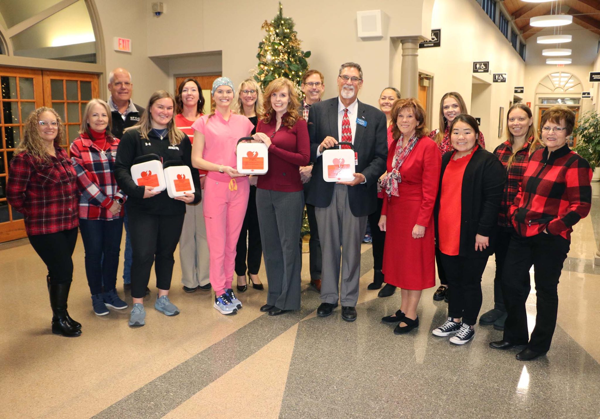 Wear Red for Women donates AEDs to State Fair Community College | News ...